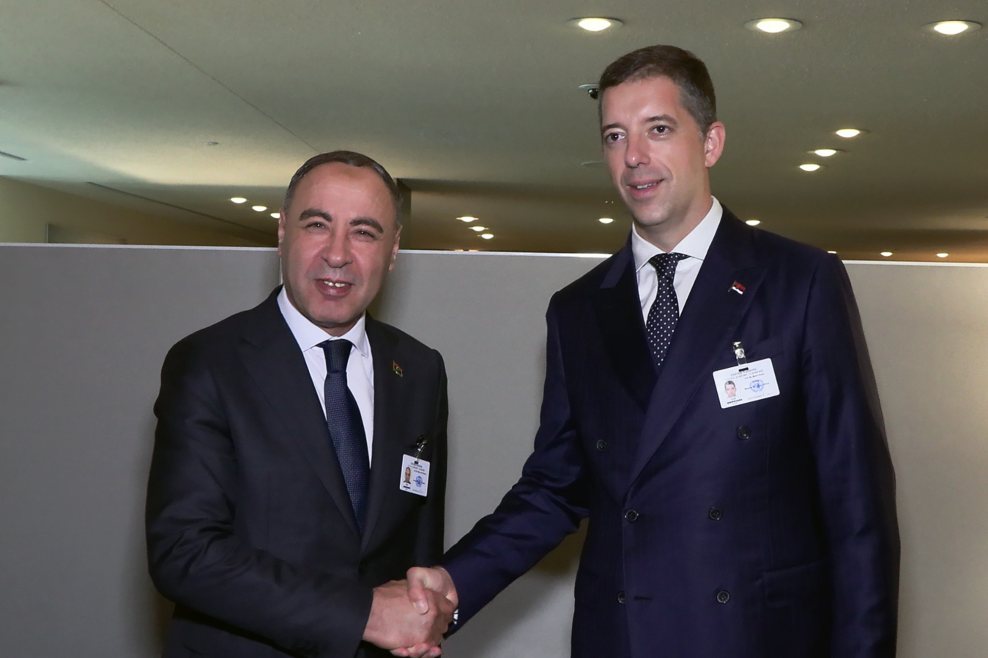 Srbija i Libija jačaju saradnju: Đurić i El-Baur razgovarali u UN ...